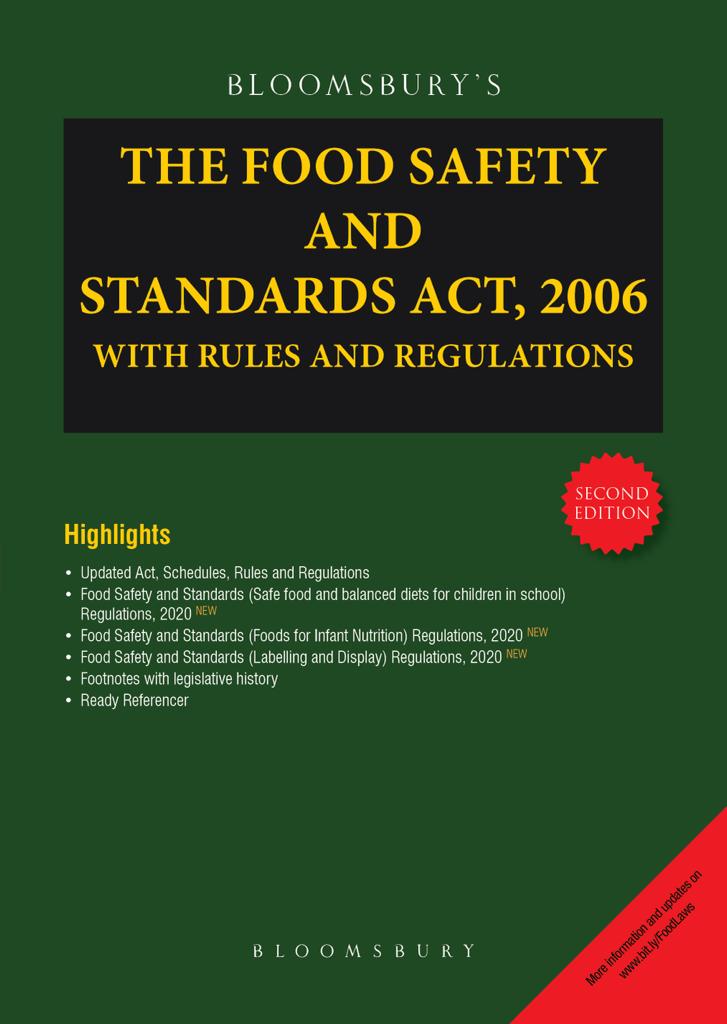 Bloomsbury The Food Safety and Standards Act, 2006 with Rules and ...